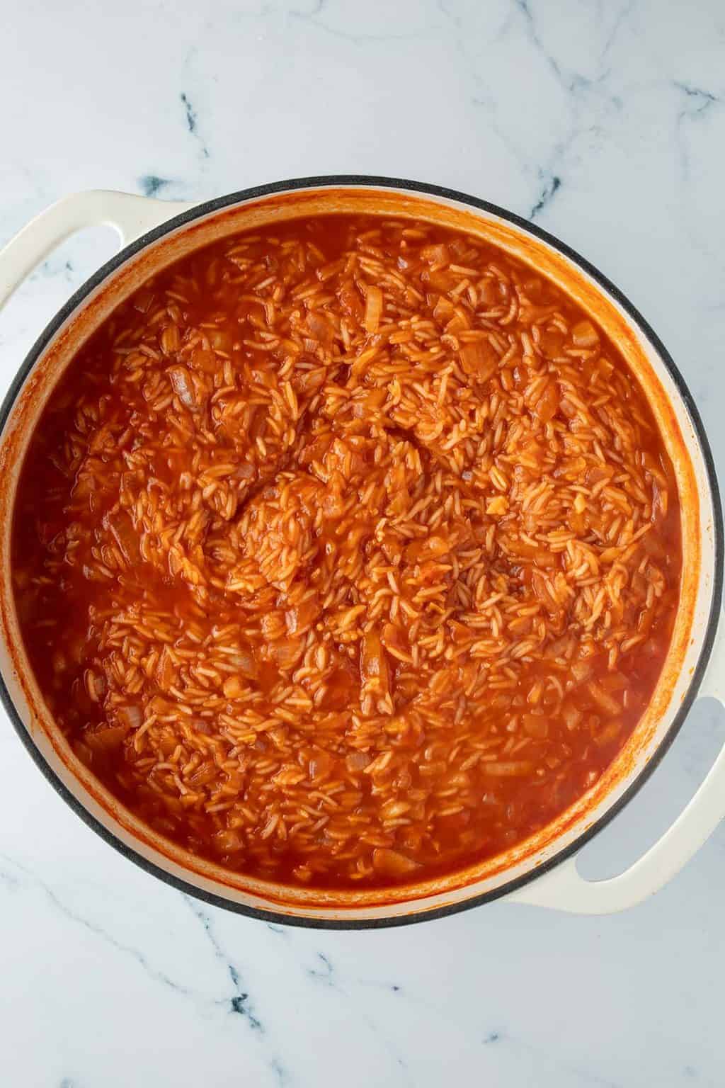 Gefüllte Paprika mit Hack und Reis (One Pot Füllung) • Jules' Menu