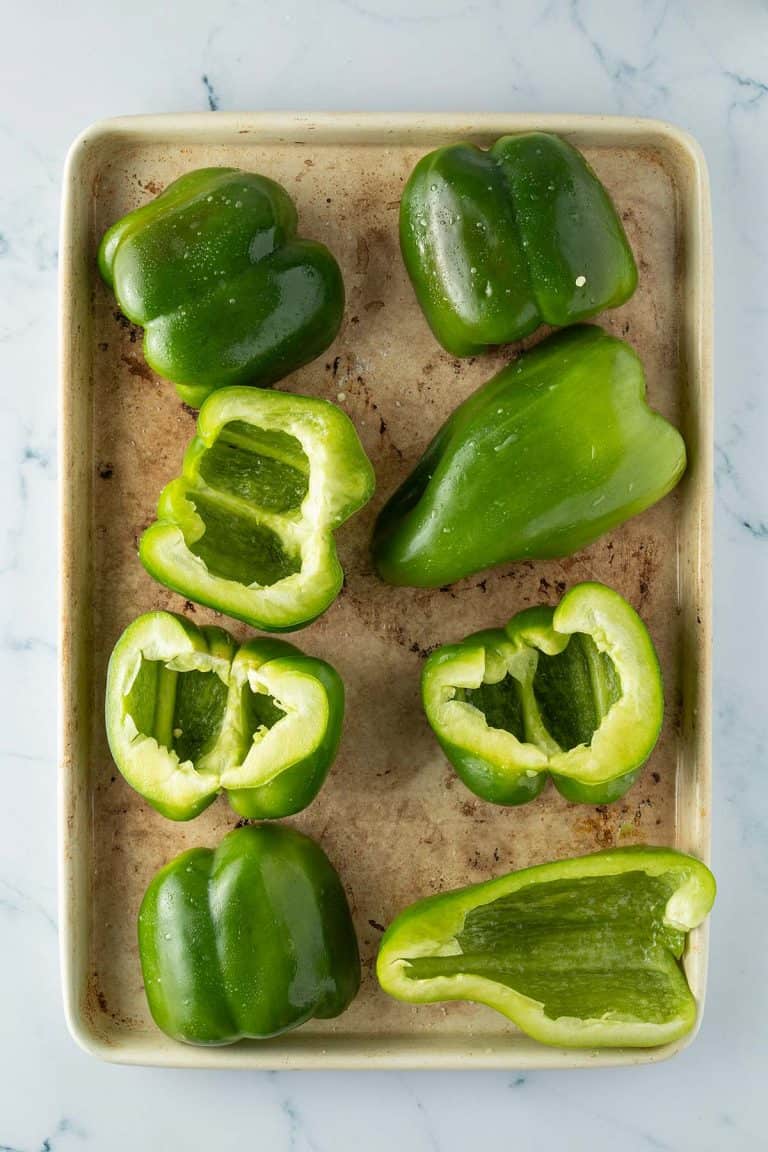 Gefüllte Paprika mit Hack und Reis (One Pot Füllung) • Jules' Menu