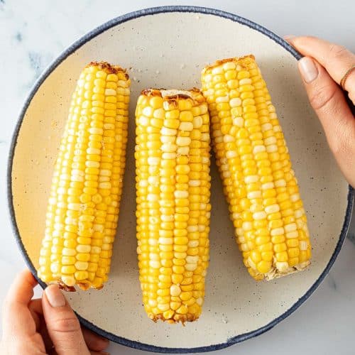 Maiskolben in der Heißluftfritteuse • Jules' Menu