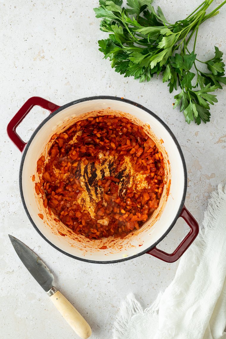 Rote Linsensuppe mit Kokosmilch • Jules' Menu