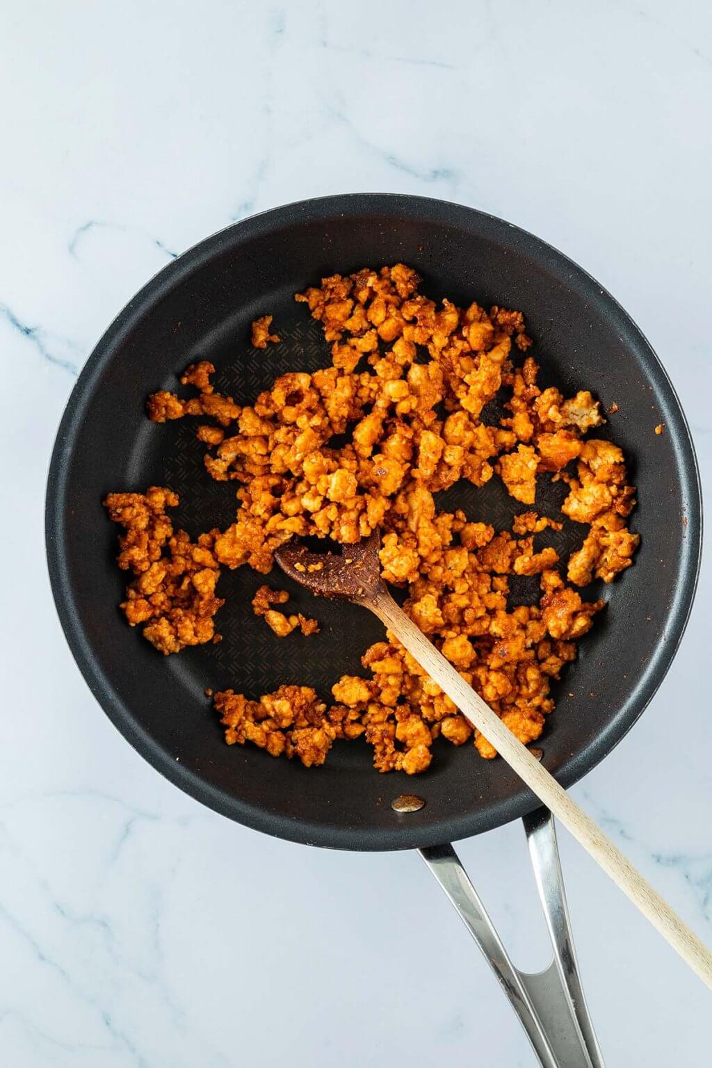 Tofu Hack (veganer Hackfleischersatz) • Jules' Menu