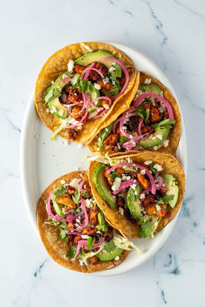 Vegetarische Tacos • Jules' Menu